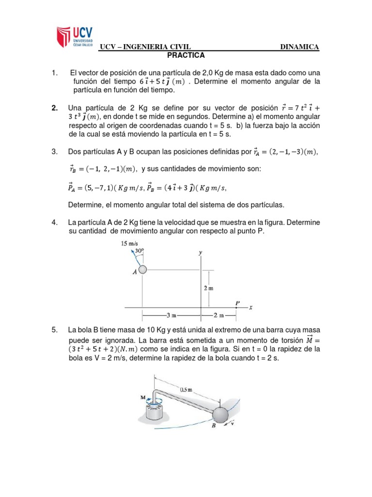 Sesion 7 Practica Momento Angular | PDF