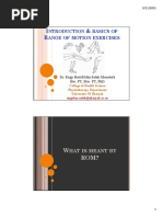 Range of Motion Evaluation Chart | PDF | Anatomical Terms Of Motion ...