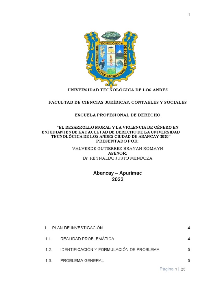 JAQUELINE ALARCON QUISPE Proyecto Finallll | PDF | La violencia contra las mujeres | Violencia