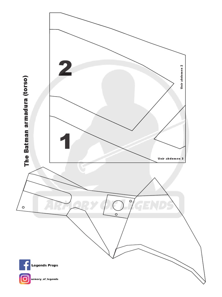 The Batman Armadura (Torso) | PDF