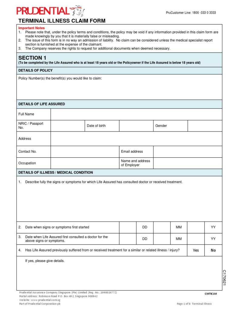 Ti Claim Form | Download Free PDF | Medical Diagnosis | Insurance