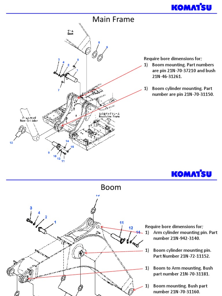 Dimensiones PC1250-8 | PDF