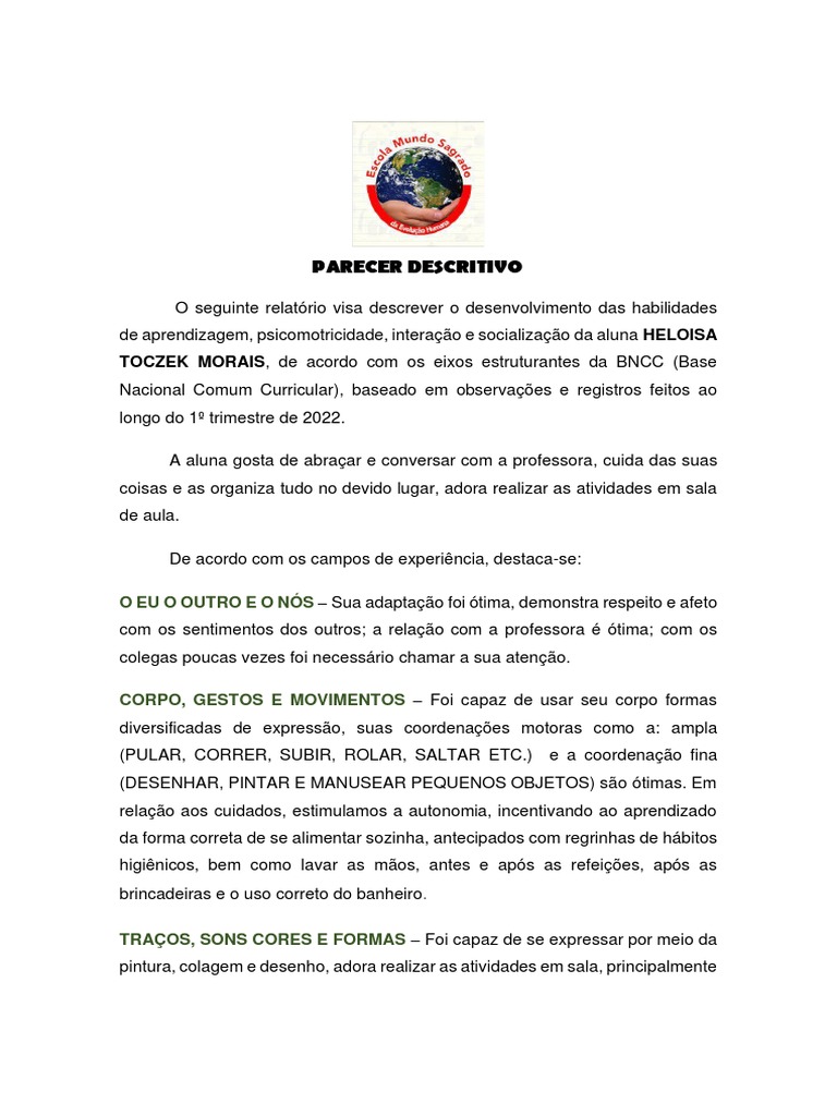 Modelo Parecer | PDF