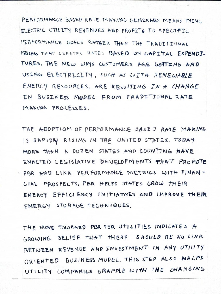 Performance Base Rate PBR | PDF