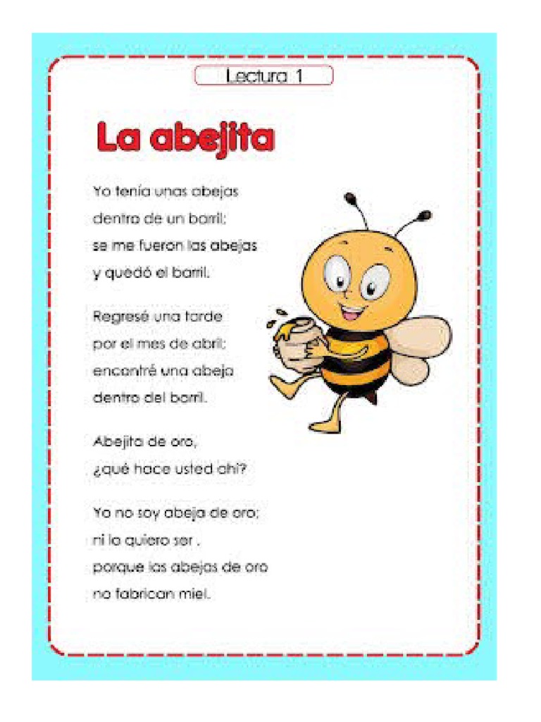 Lecturas Con Rimas | PDF