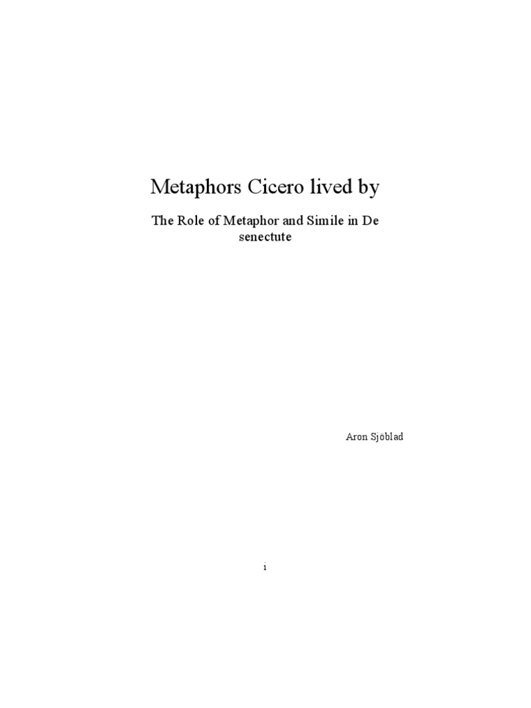 The Role of Metaphor | PDF | Metaphor | Truth