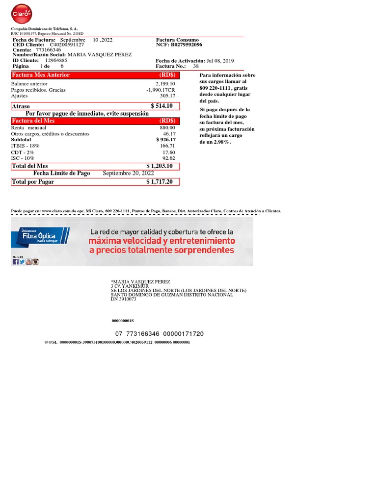 Factura 2022 09 | PDF | Factura