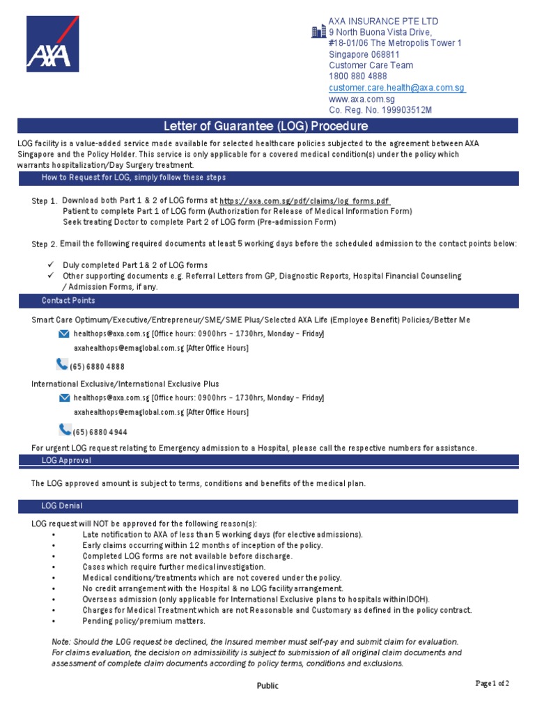 How To Request For Letter of Guarantee | PDF