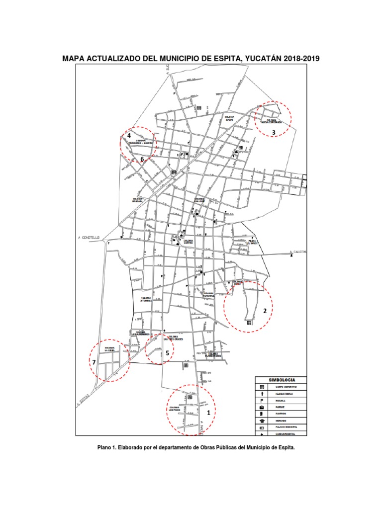 Mapa Actualizado Con Señalamiento de Las Nuevas Colonias 2019 2 | PDF