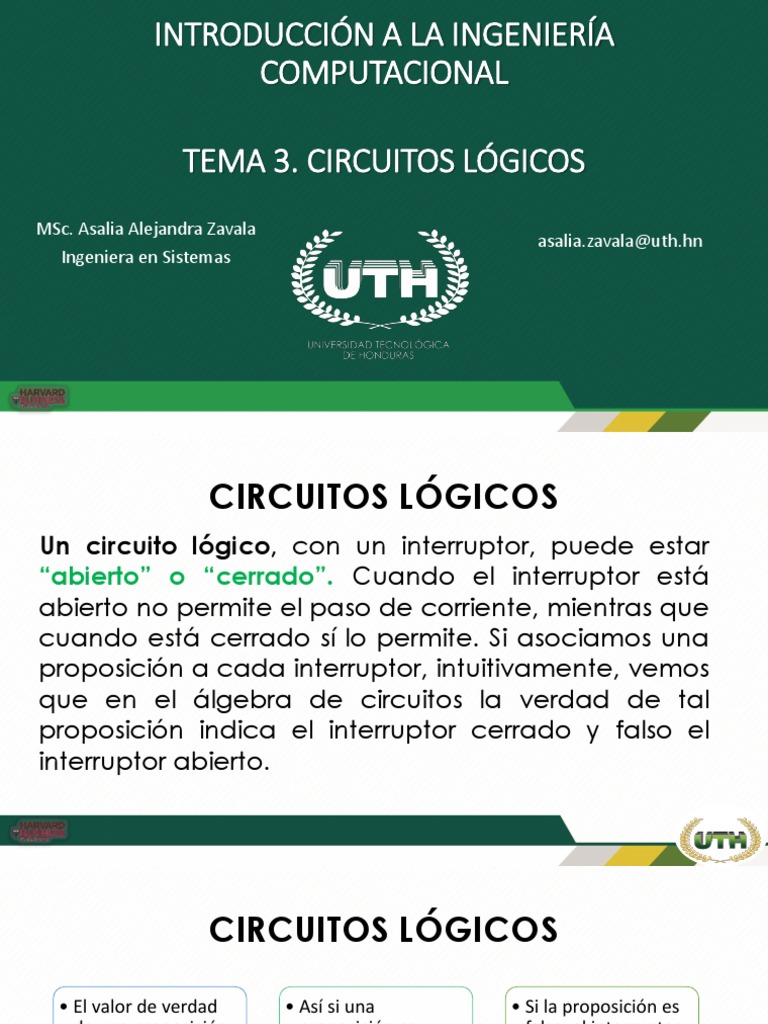 Tema 3 Circuitos Logicos | PDF | Proposición | Lógica