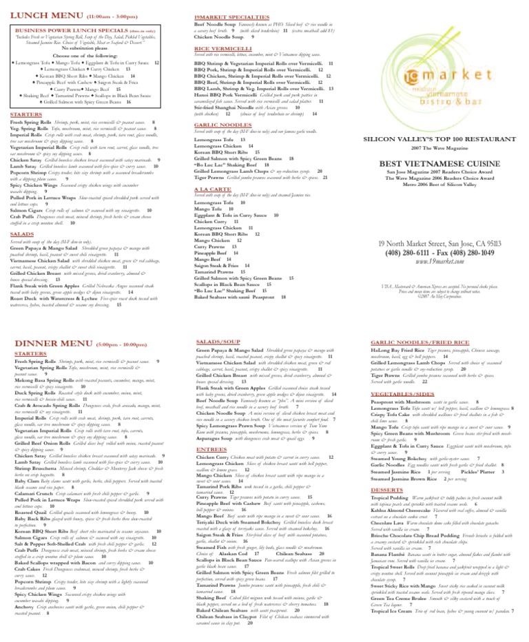 ToGo Menu | PDF | Curry | Potato Chip