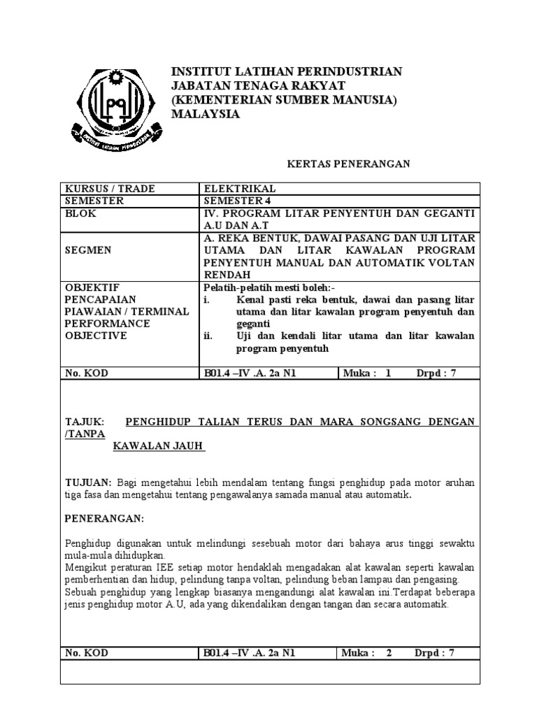 Nota Motor Control | PDF