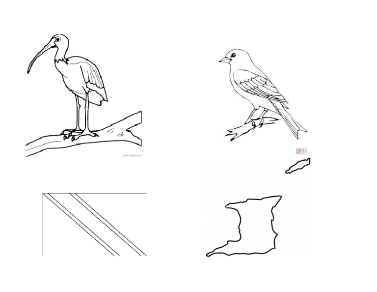 National Emblems Colouring Pages | PDF