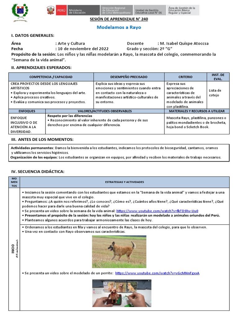 240 - Sesión - A. y C. - Modelamos A Rayo - 10 - 11 - 22 - Isabel | PDF ...