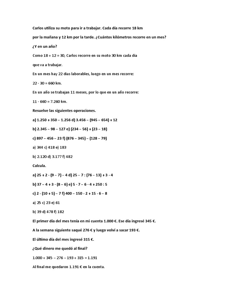 Problemas | PDF
