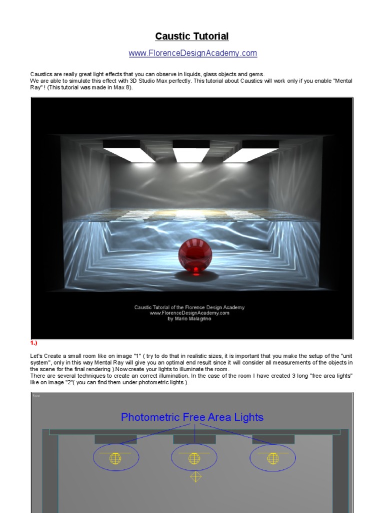 Caustics Tutorial | PDF | Rendering (Computer Graphics) | Electrodynamics
