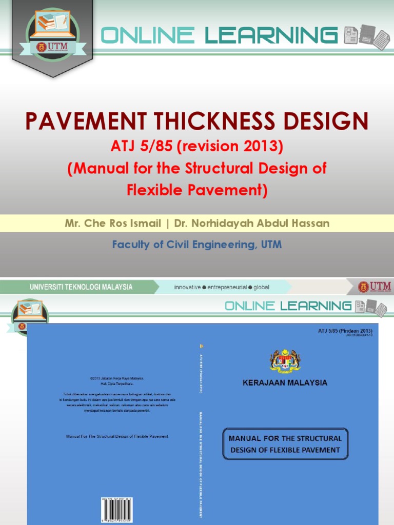 10-Pavement Thickness Design - ATJ 5-85 | PDF | Road Surface | Road