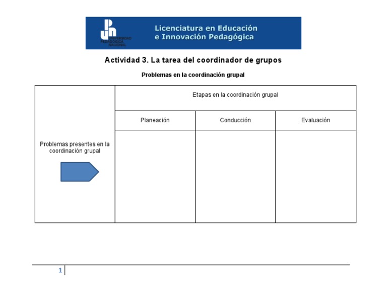 M2U3A3 - Problemas de Coordinacion | PDF