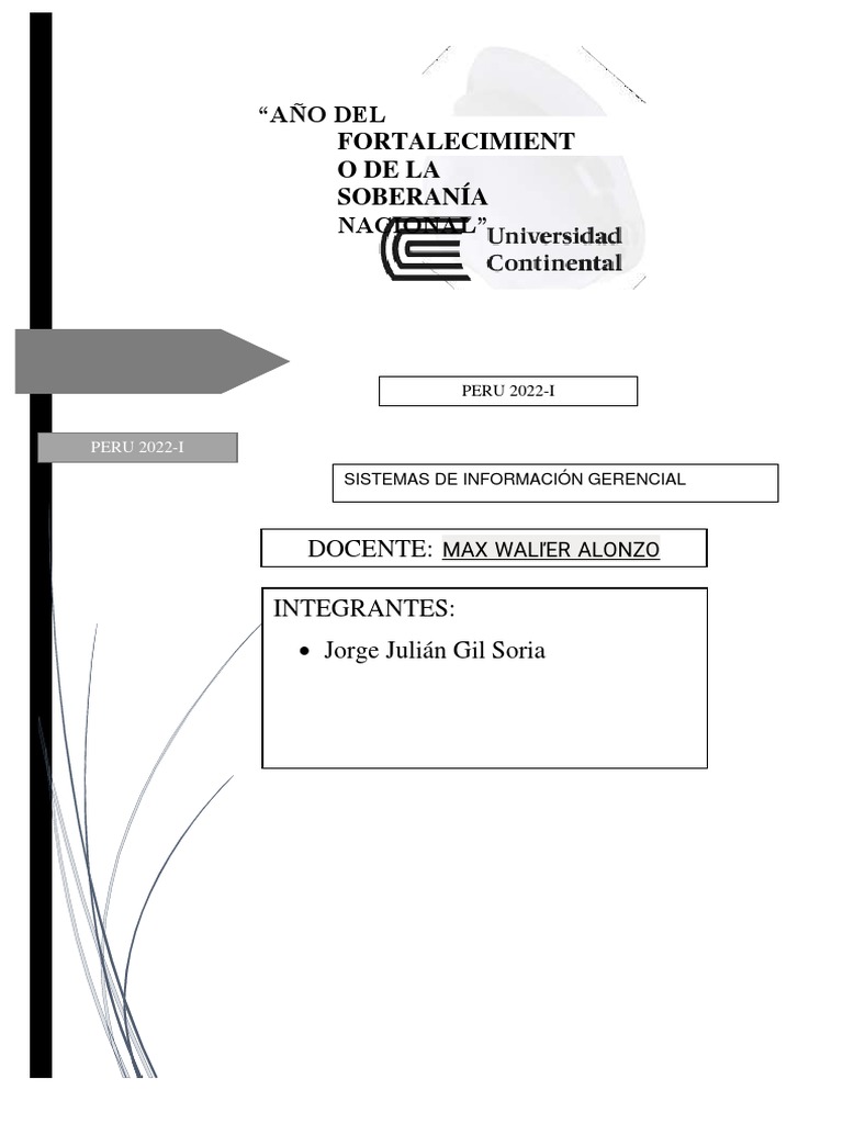 Jorge Julian Gil Soria Pa2 Sistema de Informacion | PDF Jorge Julian Gil Soria Pa2 Sistema de Informacion | PDF