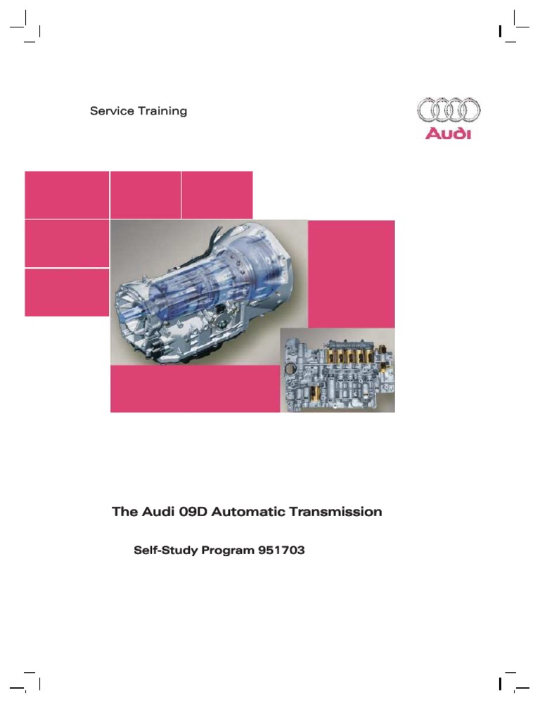 Self-Study Program 951703 - 09D - Transmission | PDF | Clutch | Manual ... Self-Study Program 951703 - 09D - Transmission | PDF | Clutch | Manual ...