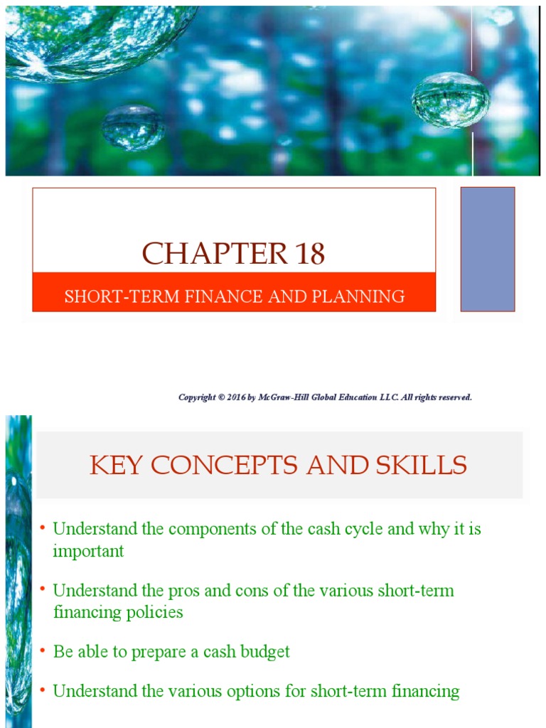 CH 18 Part 1 | Download Free PDF | Equity (Finance) | Working Capital