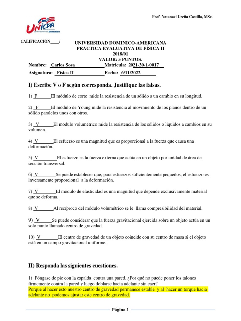 Practica4 Fisica2 Carlos Sosa | PDF | Gravedad | Fricción