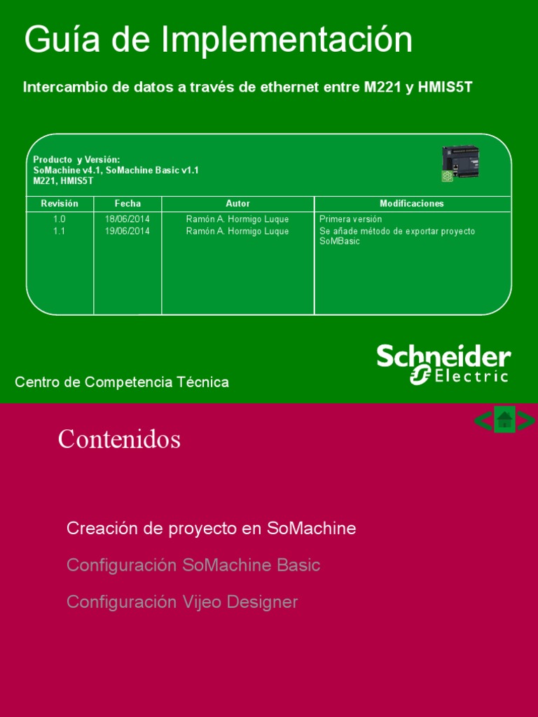 M221 HMIS5T IntercambioDatos v1.1 | PDF | Protocolos de comunicaciones ...