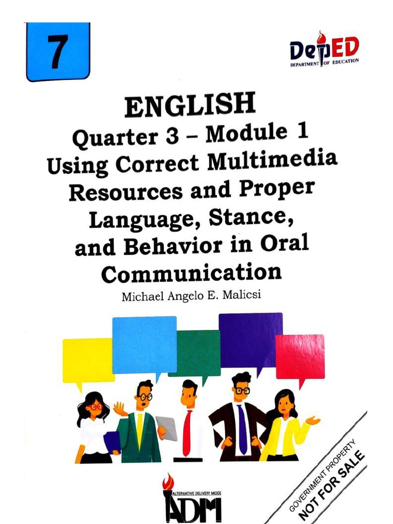Grade 7 Q3 English | PDF
