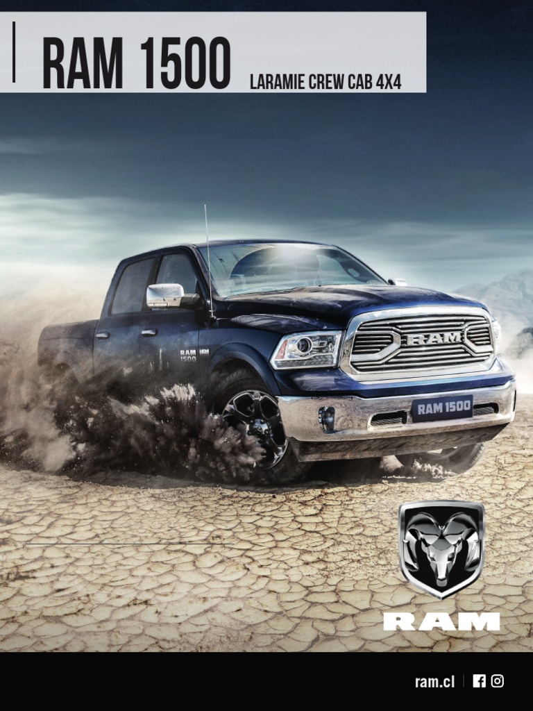FICHA TECNICA CARTA - RAM 1500 LARAMIE Agosto | PDF | Tracción en las cuatro ruedas | Airbag