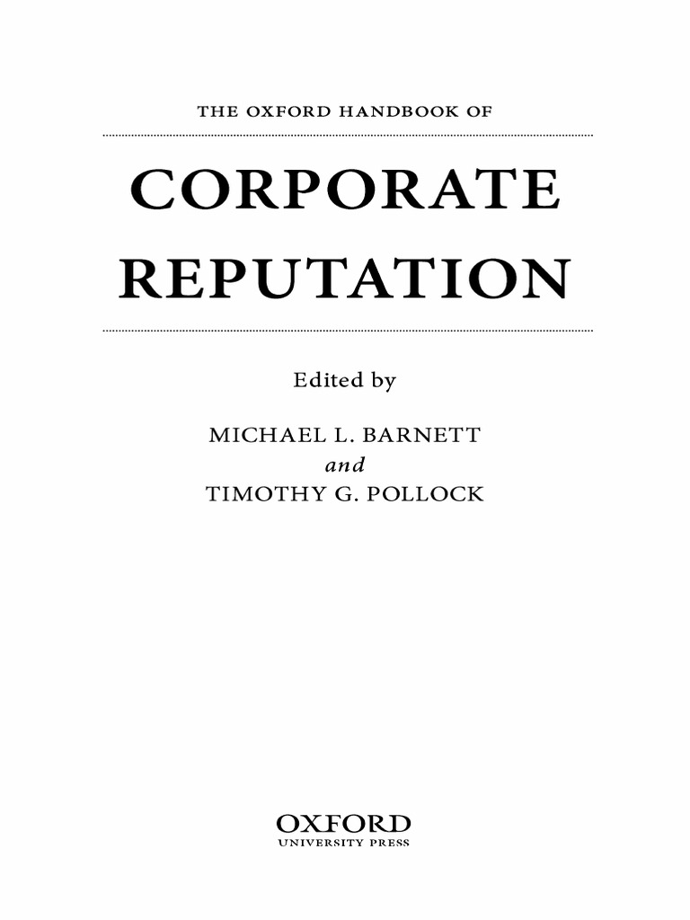 The Building Blocks of Corporate Reputation-Charles-Fombrun-2012 | PDF