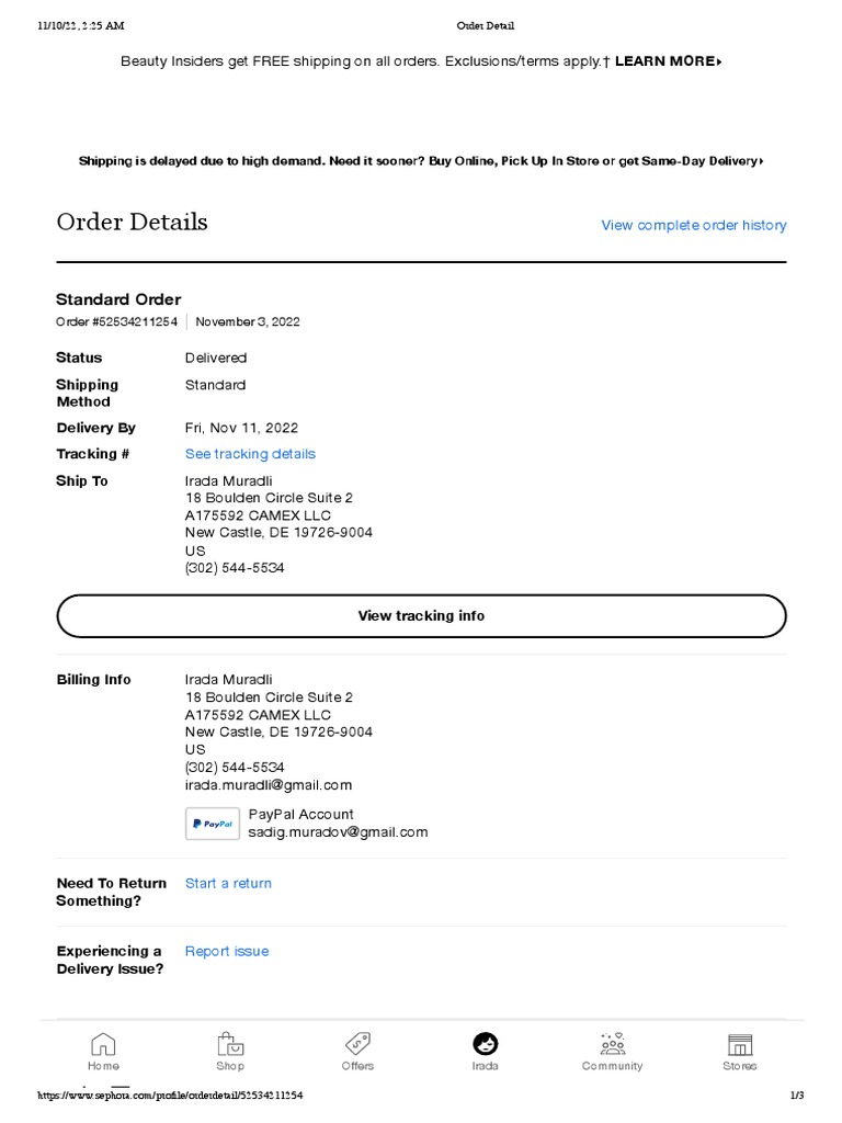 Sephora | PDF | Cyberspace | Service Industries