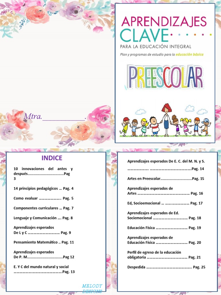 Mini Pep PDF | PDF | Educación de la primera infancia | Aprendizaje