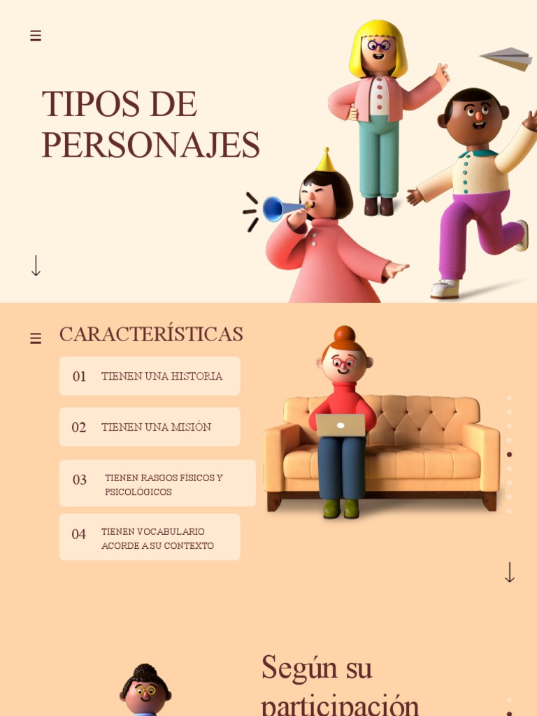 Tipos de Personajes | PDF
