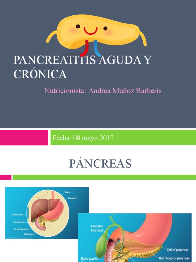 Pancreatitis Aguda y Crónica | PDF | Páncreas | Especialidades Medicas