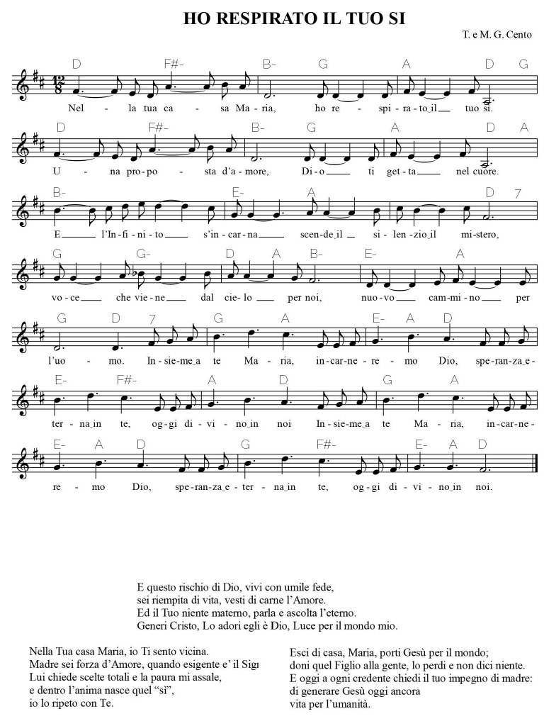 Ho Respirato Il Tuo Si | PDF