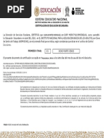 Certificado Cecyte | PDF