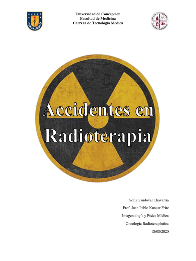 Accidentes en Radioterapia 2020 | PDF | Terapia de radiación | Riesgo