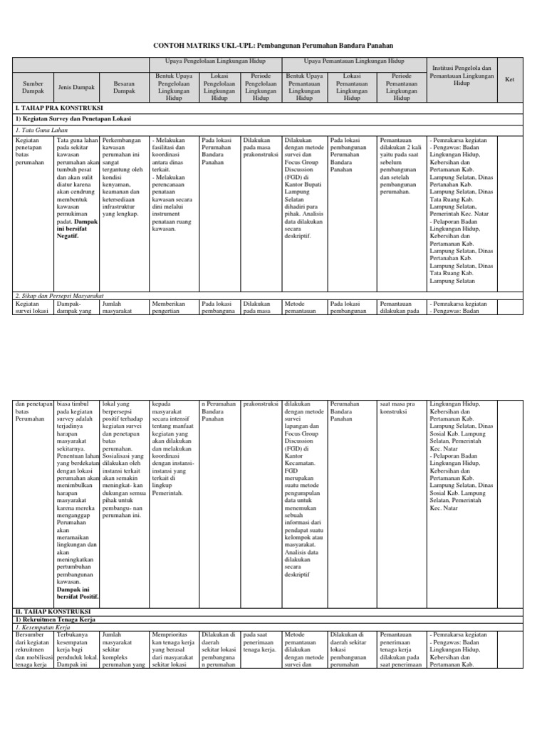Matriks Ukl-Upl Uas | PDF