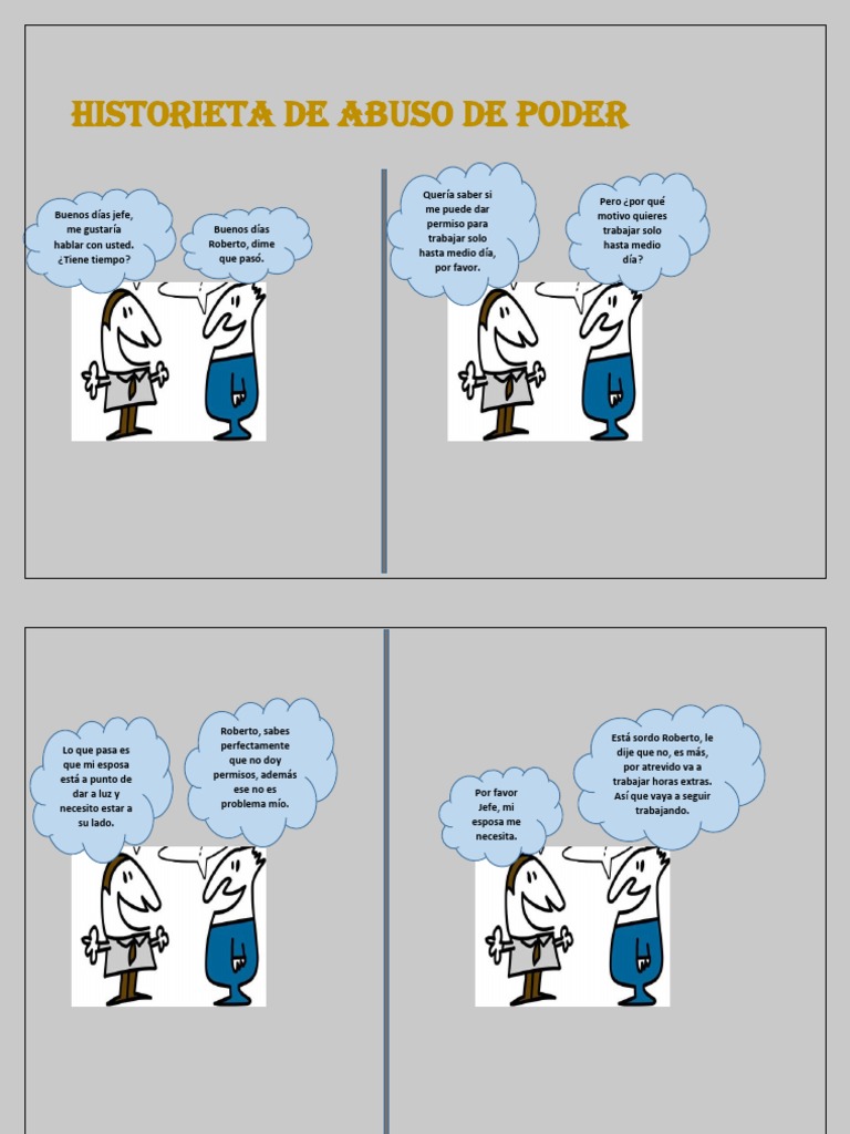 Abuso de poder en el trabajo | PDF