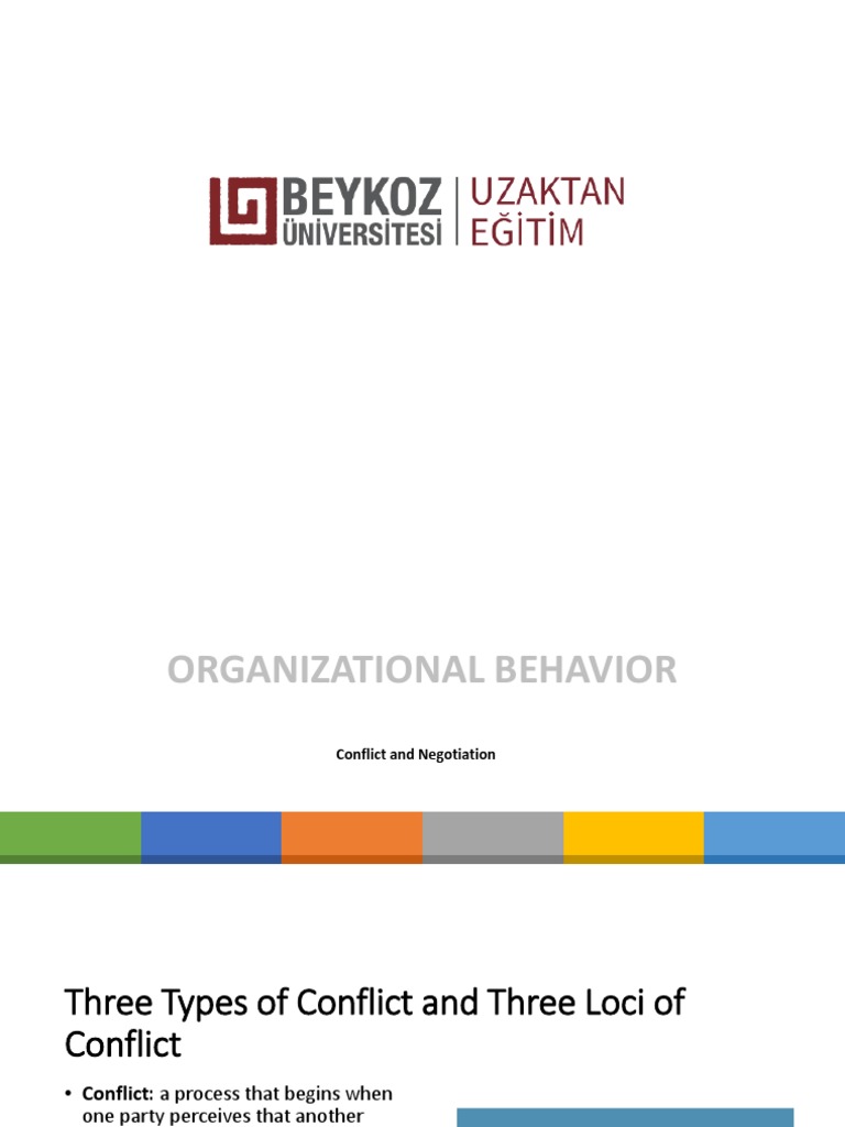 OB Week 14 Course Slides | PDF | Negotiation | Bargaining