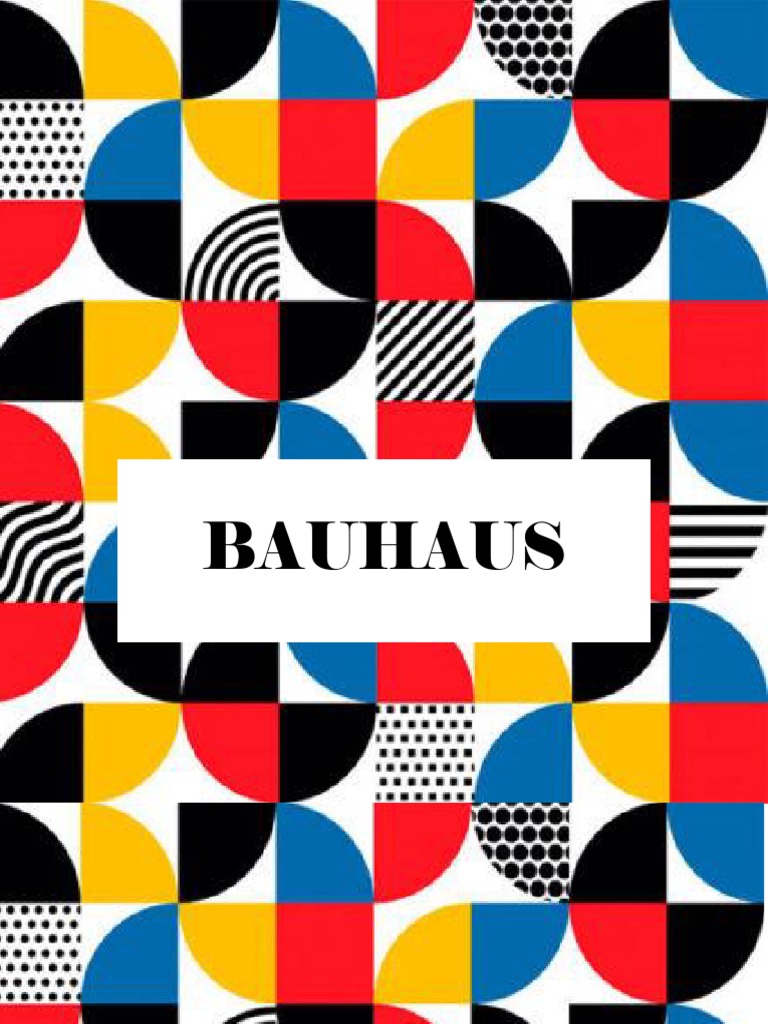 Bauhaus | PDF | Estética | Diseño