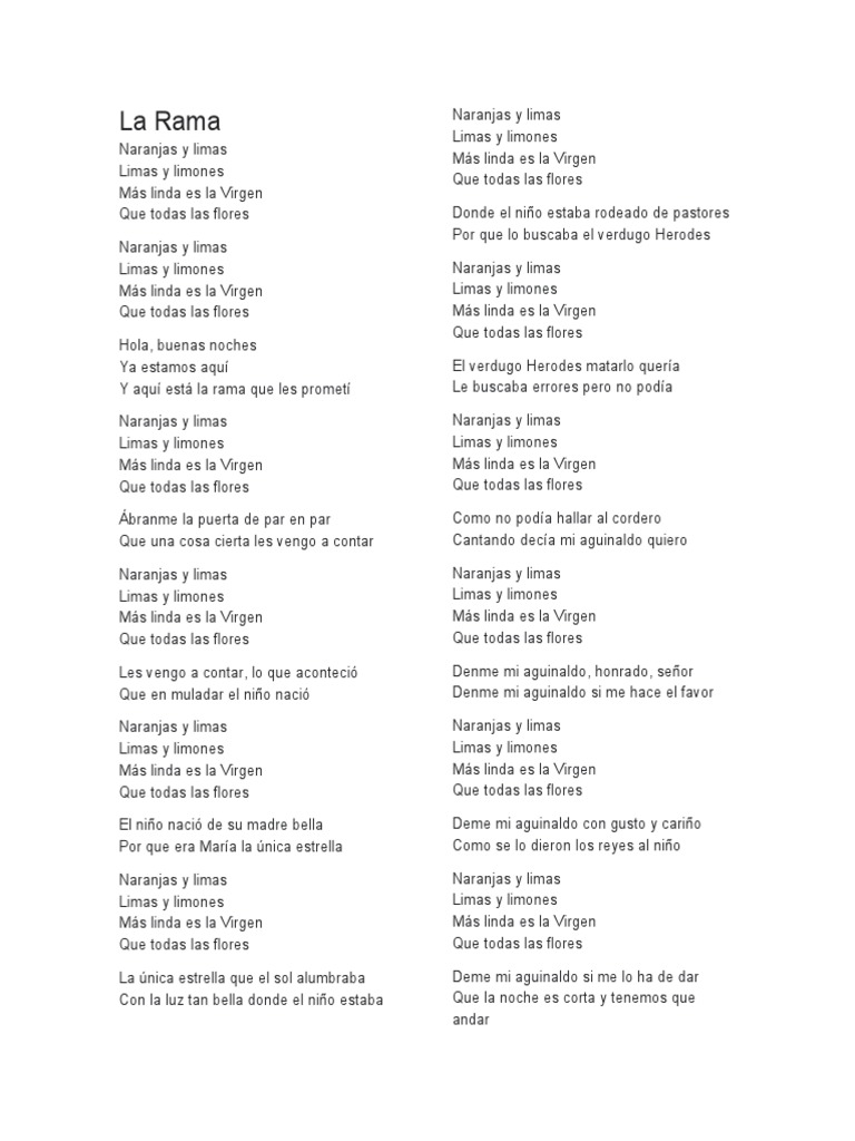 La Rama | PDF | María, madre de Jesús