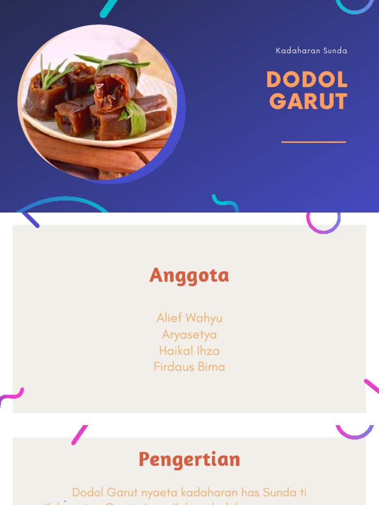 Kadaharan Sunda (Dodol) | PDF