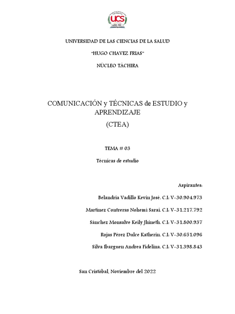 CTEA | PDF | Evaluación | Aprendizaje