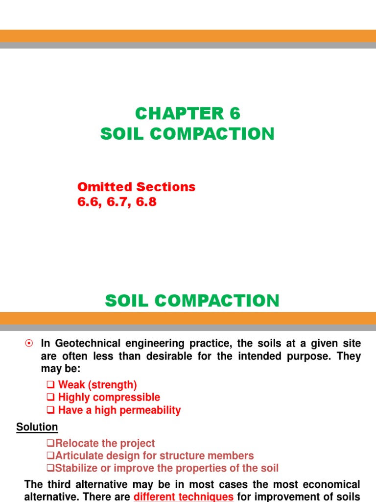 Soil Compaction Techniques in Geotech Engineering | PDF | Earth Sciences | Soil