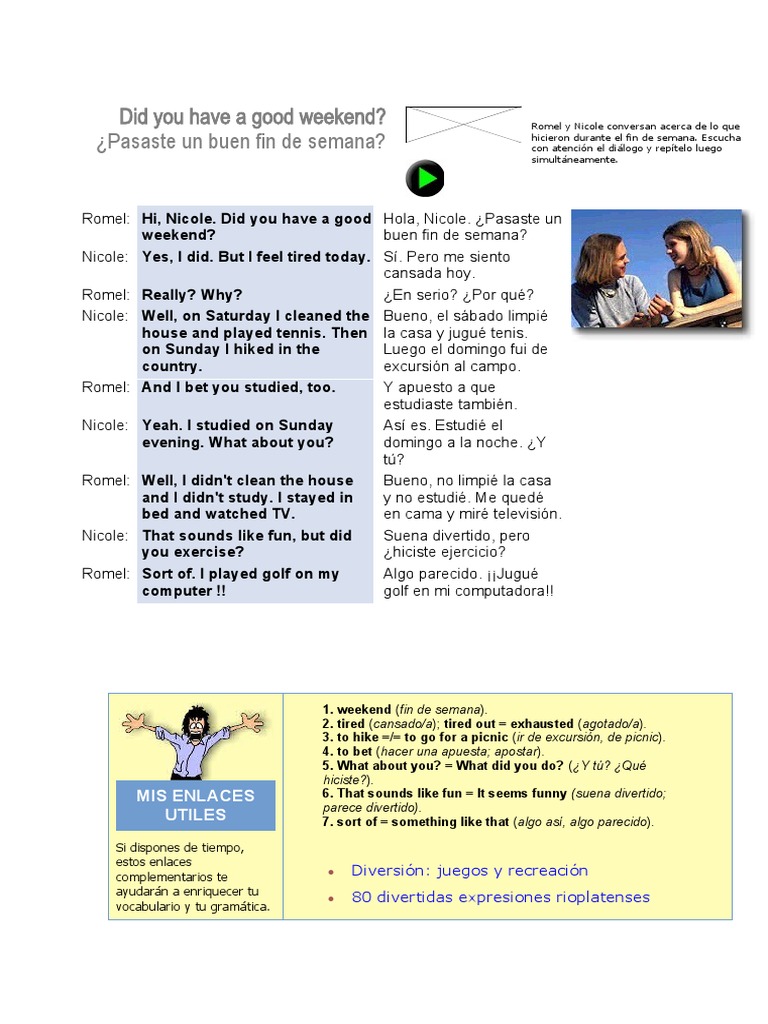 English Listening Practice | PDF