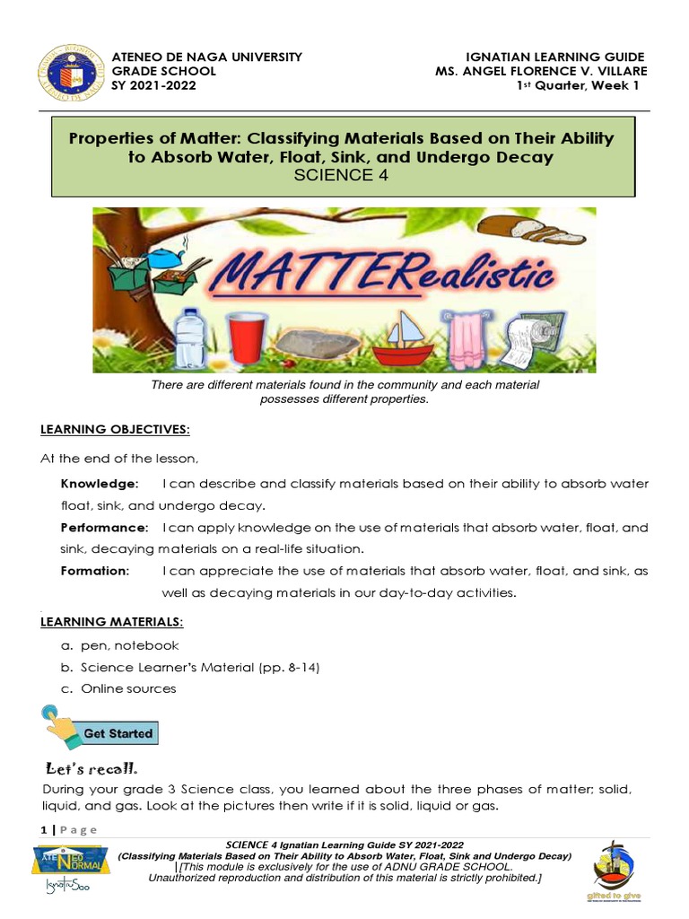 Classifying Materials: Understanding the Properties of Porosity ...