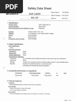 Material Safety Data Sheet - Lysol Toilet Cleaner | PDF | Personal ...