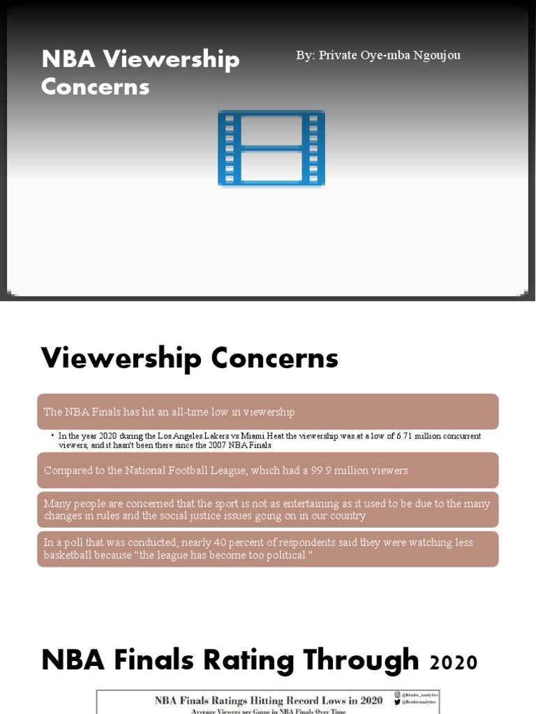 NBA Viewership Decline Solutions | PDF | Sports & Recreation