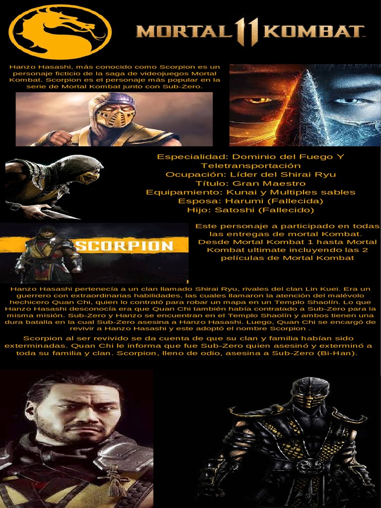 Infografia Scorpion | PDF